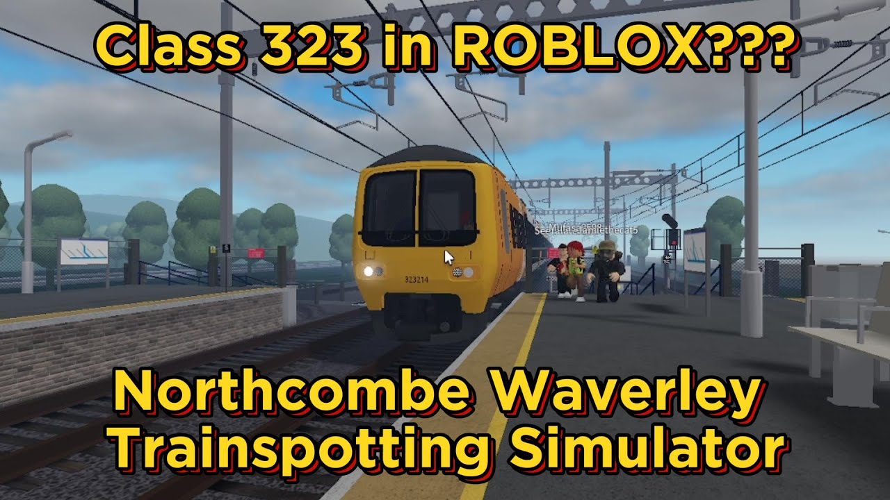 Class 323 in ROBLOX??? | Trains at Northcombe Waverley | ROBLOX (Ft ...