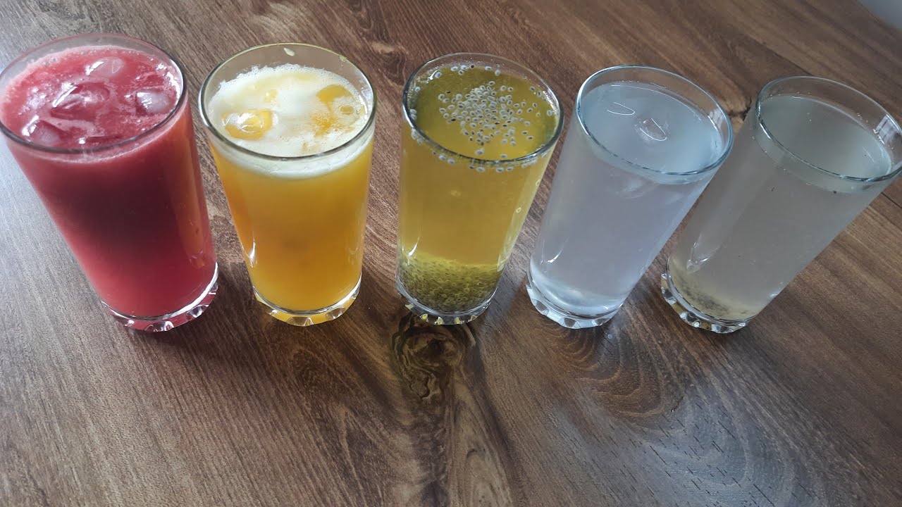 5 types of lemonade recipes |5 types of refreshing summer drinks ...