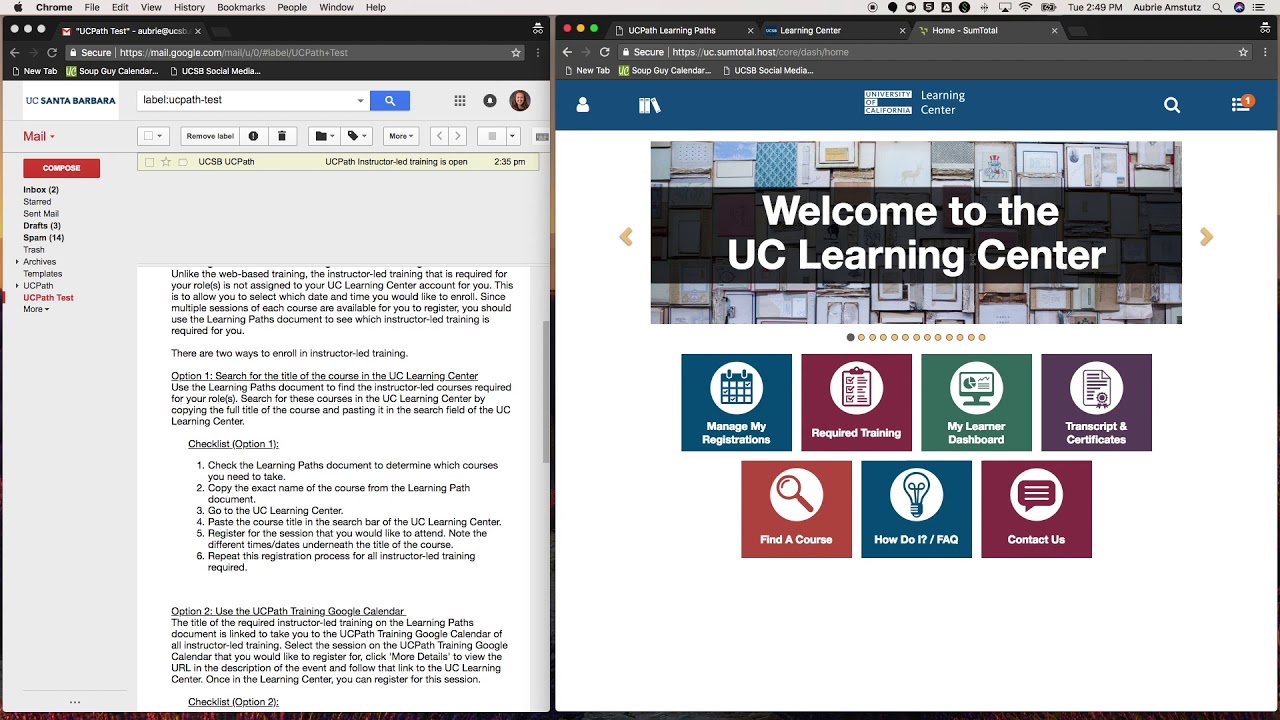 UCPath Instructor-led training: Option 1 - YouTube