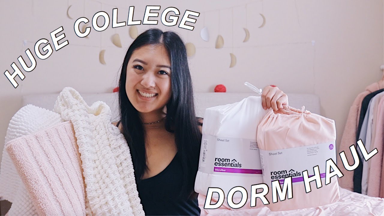 COLLEGE DORM HAUL 2020 ft. vont + GIVEAWAY - YouTube