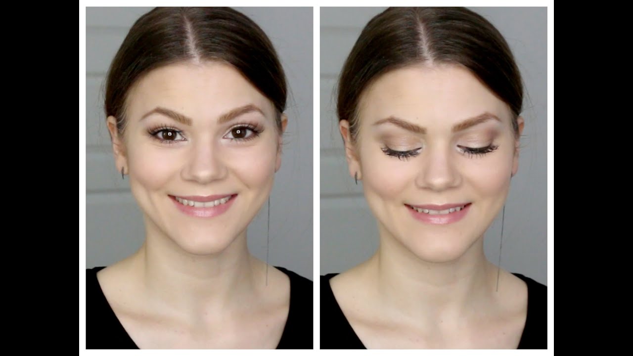 GRWM - Quick, Simple, & Pretty Makeup For School - YouTube