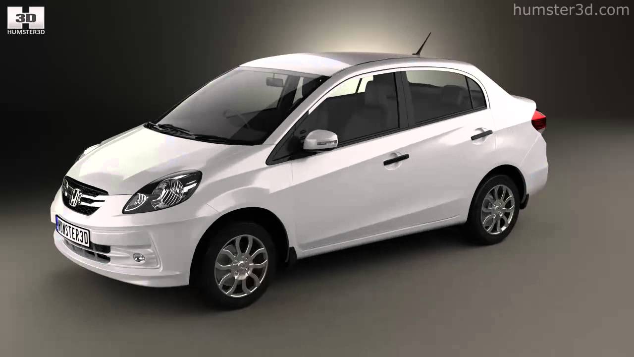 Honda Brio Amaze 2015 3D model by 3DModels.org - YouTube