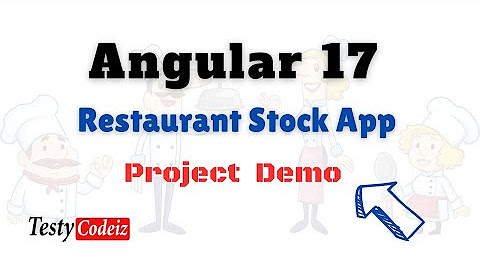 Angular 17 Restaurant project from scratch | Restaurant Stock Management Application - YouTube