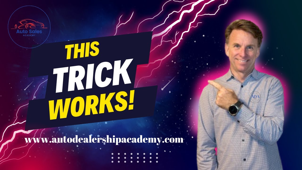 Car Sales Hack: How to Instantly Build Trust with Any Shopper!/ Bill ...