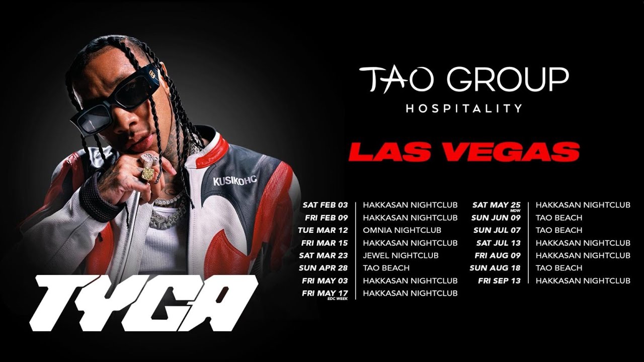TYGA Las Vegas 2024 Residency - TAO Group Hospitality - YouTube