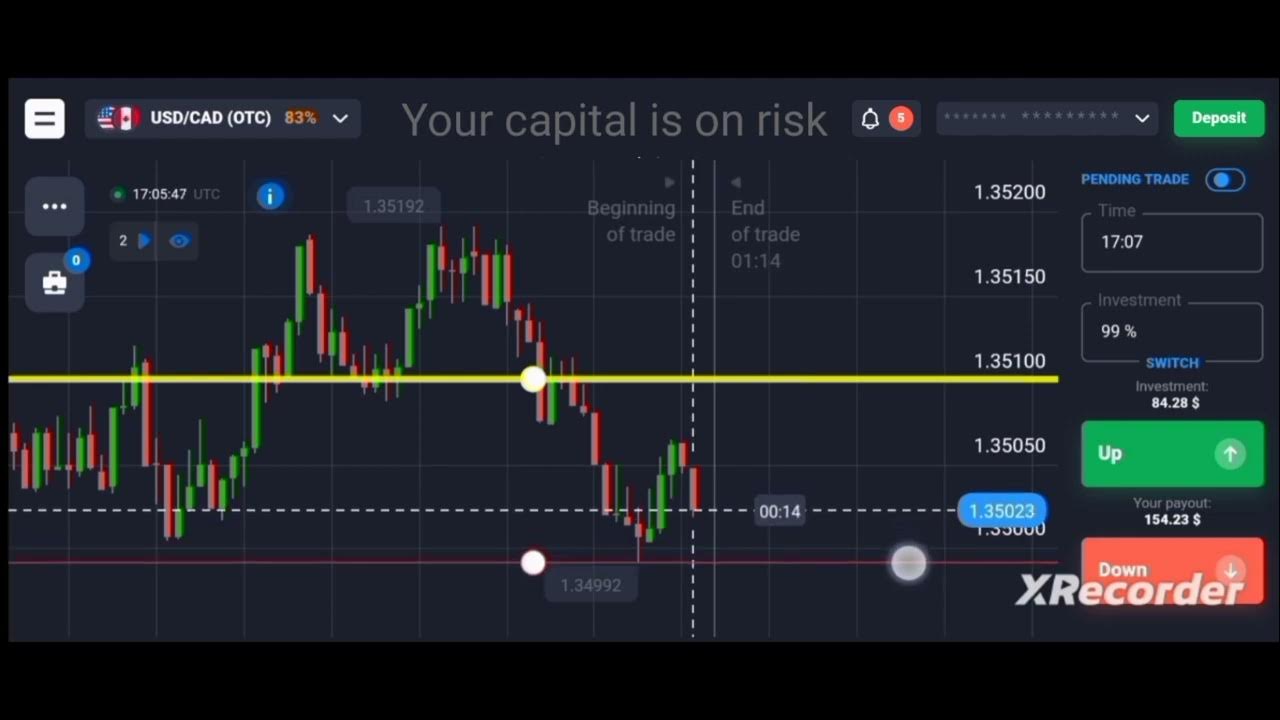 Price action base Compounding ( Binary Options) Trade With Beginner | Trader #quotexlivetrading ...