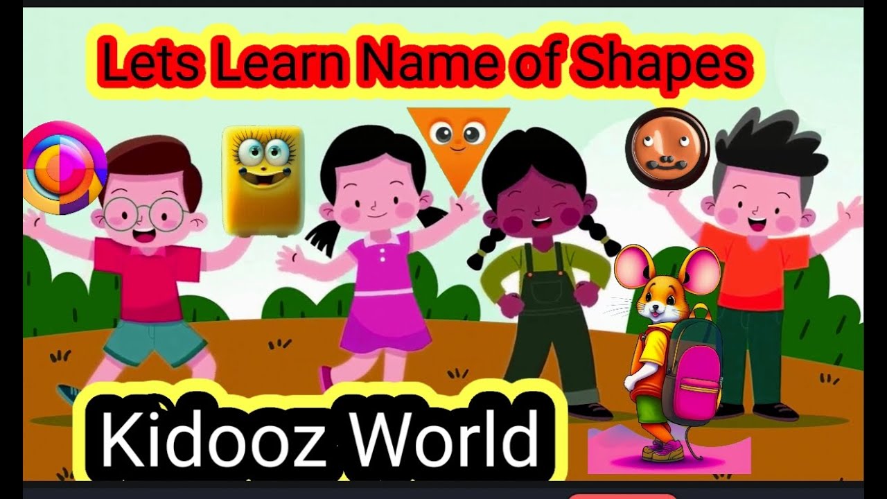 Shapes Name | Shapes learning for kids Shapes | Names of Shapes ...