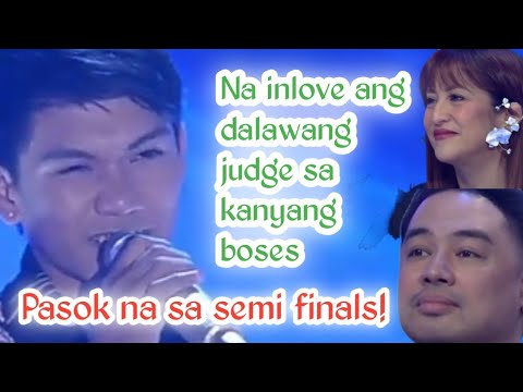 Vensor Domasig | Tawag ng Tanghalan | Showtime | Pasok na sa semi ...