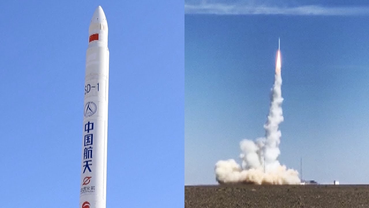 Jielong-1's first launch (捷龙一号, SD-1) - YouTube