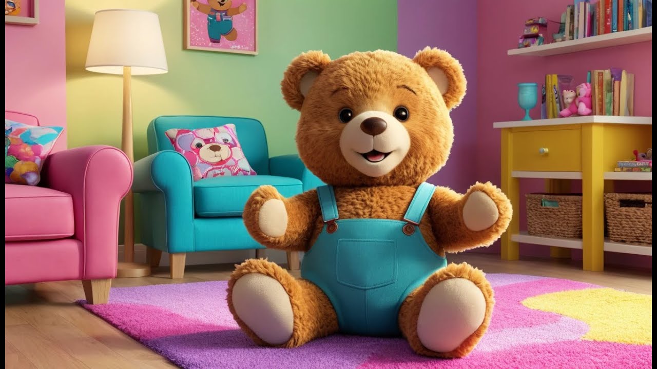 Teddy Bear, Teddy Bear | Classic Nursery Rhyme for Kids | Sing-Along ...