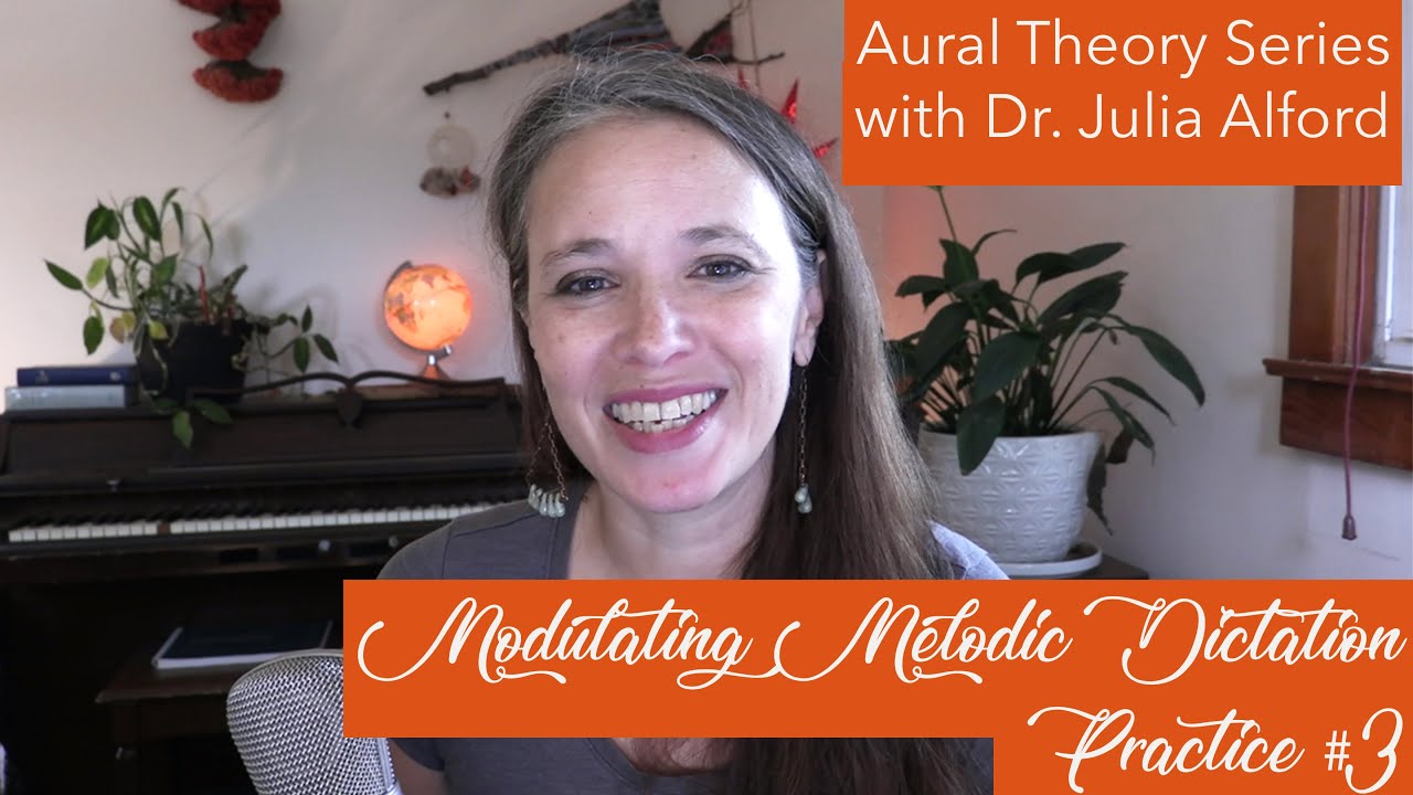 Modulating Melodic Dictation Practice #3 - YouTube