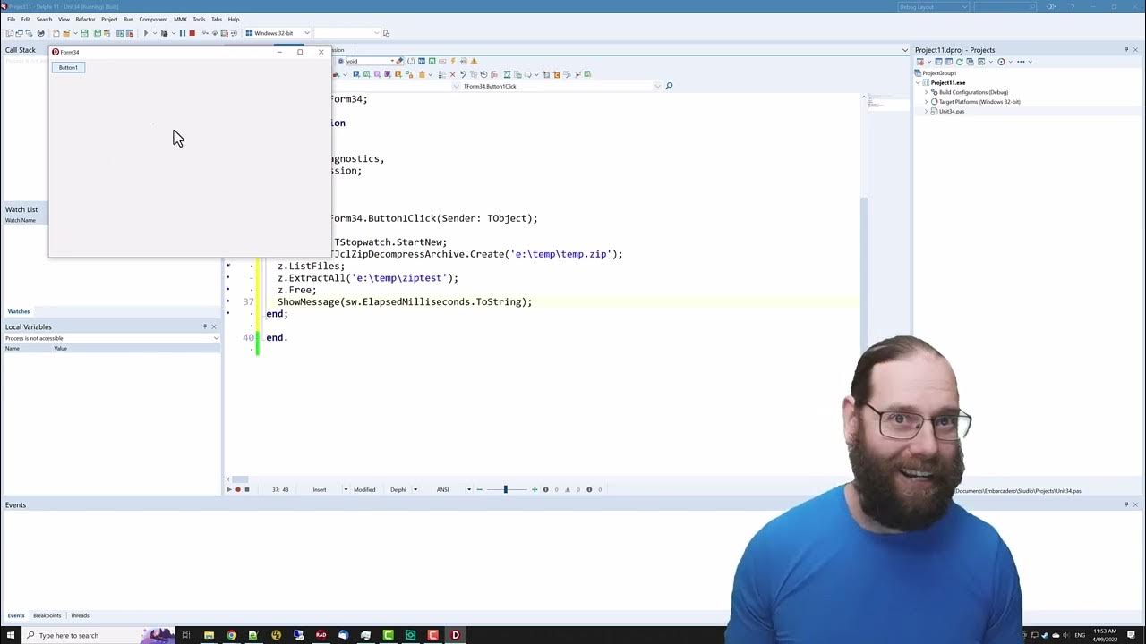 JCLCompression and 7-Zip - Delphi #207 - YouTube