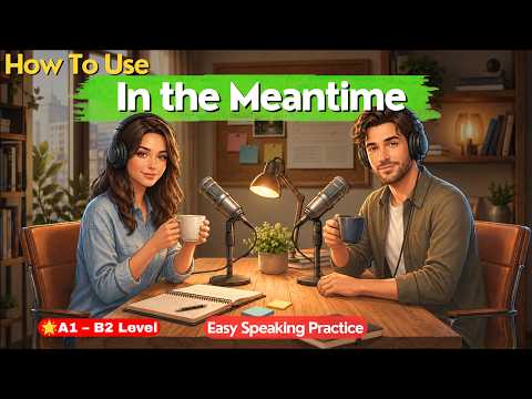 How Native Speakers REALLY Use “In the Meantime” in English | Natural English Conversation