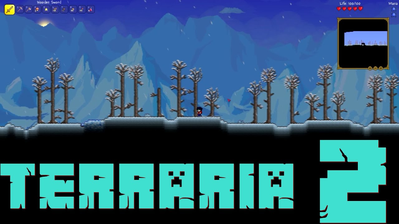 Sobrevivendo no Terraria 2# 200 videos no canal - YouTube