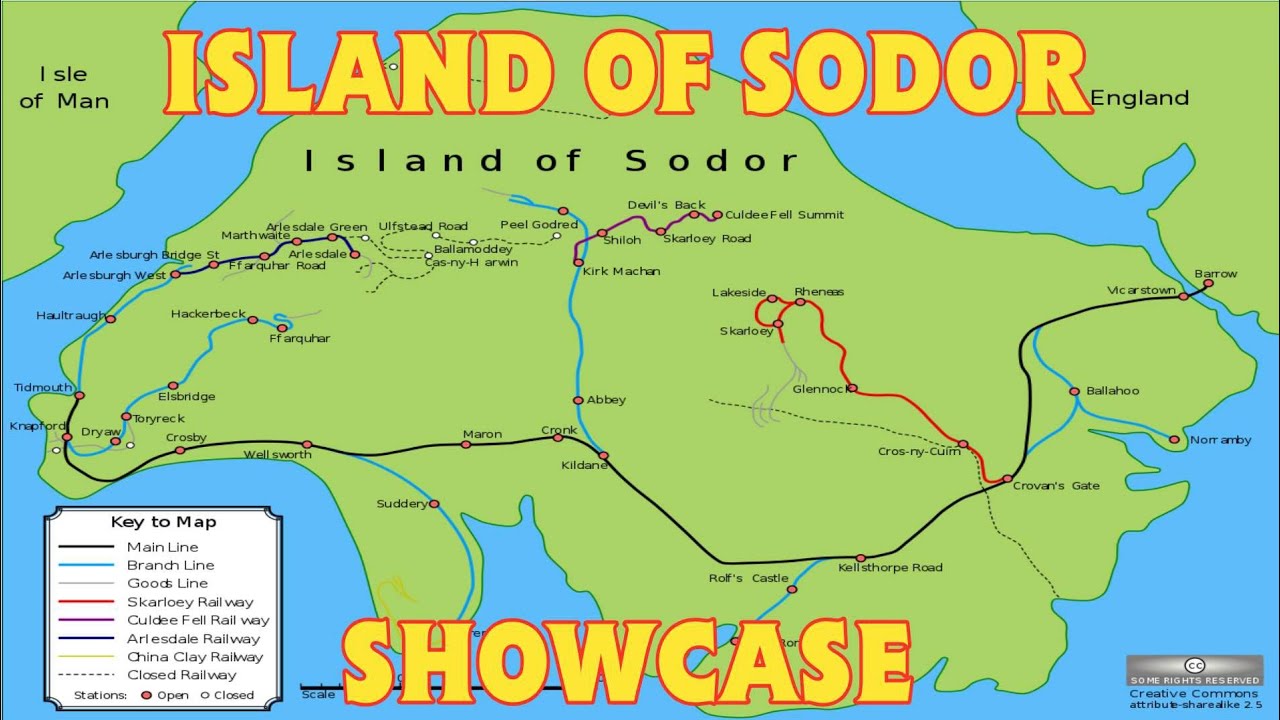 Island of Sodor Showcase - YouTube