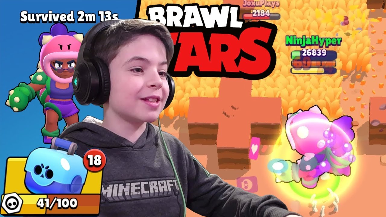 BIG GAME ROSA BOSS & 18 BOXES - Brawl Stars - YouTube