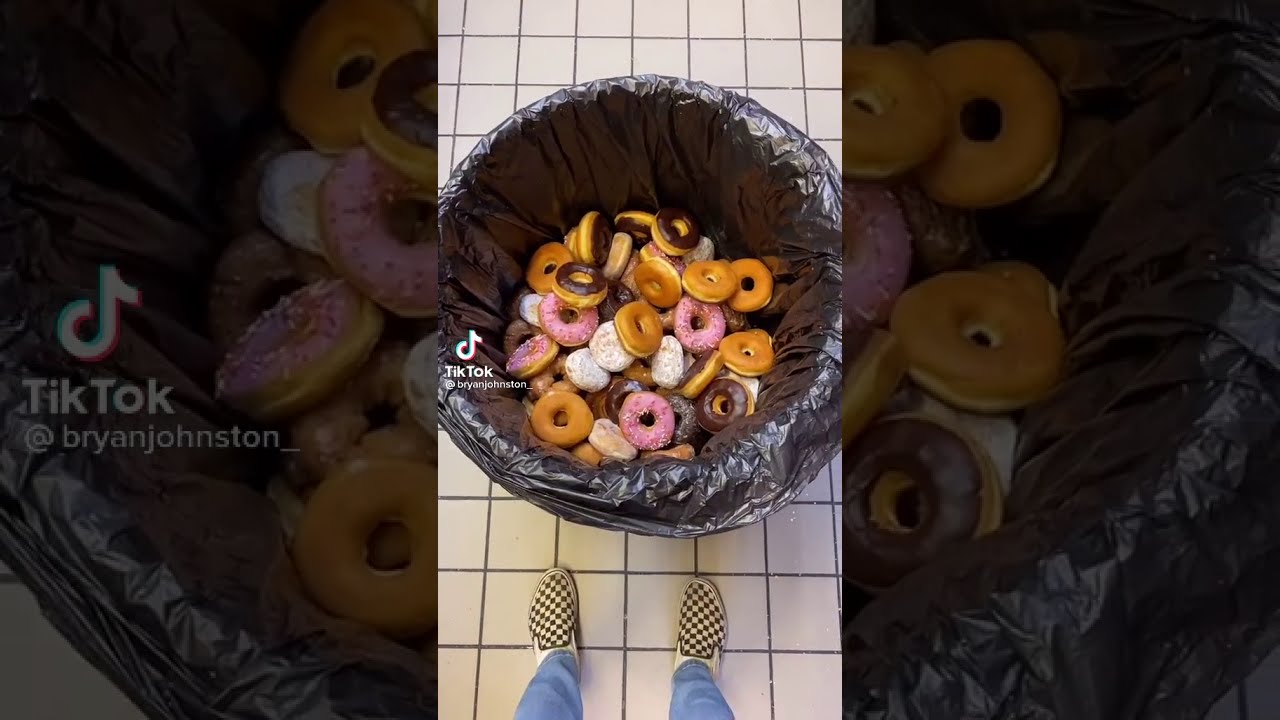 Donut waste - YouTube