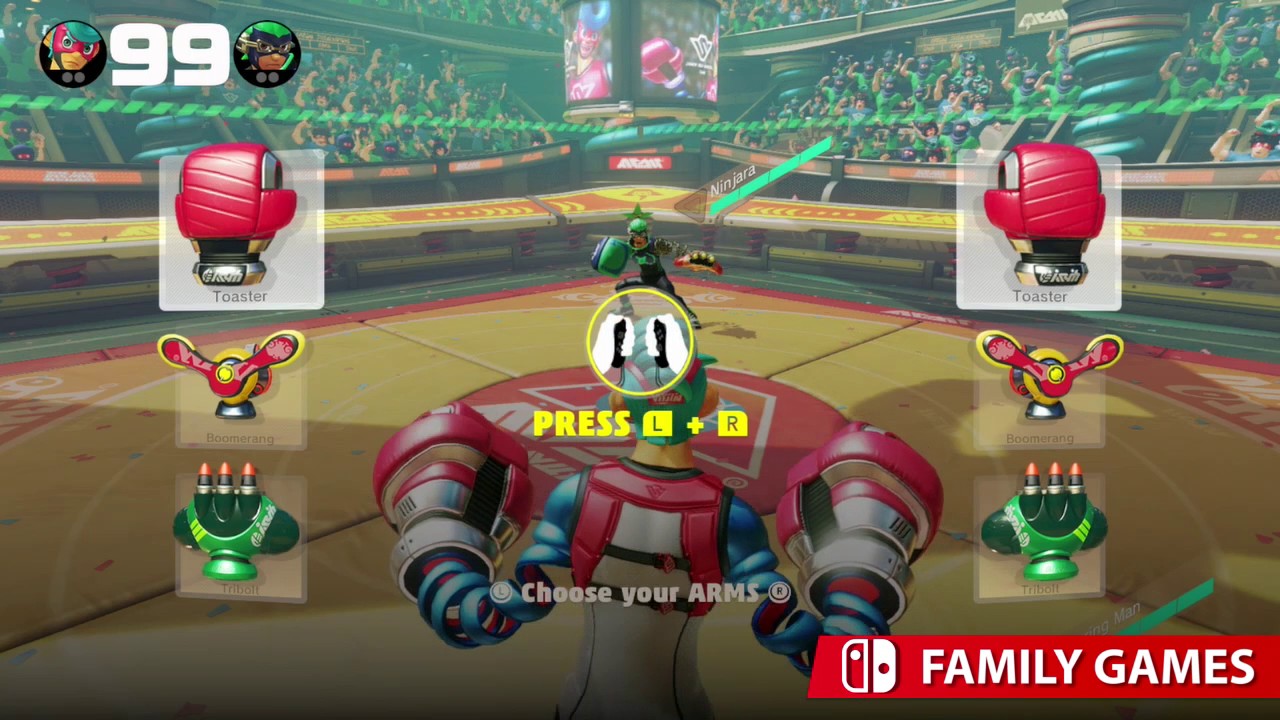 Arms Tutorial Learn how to Play with Spring Man Nintendo Switch - YouTube