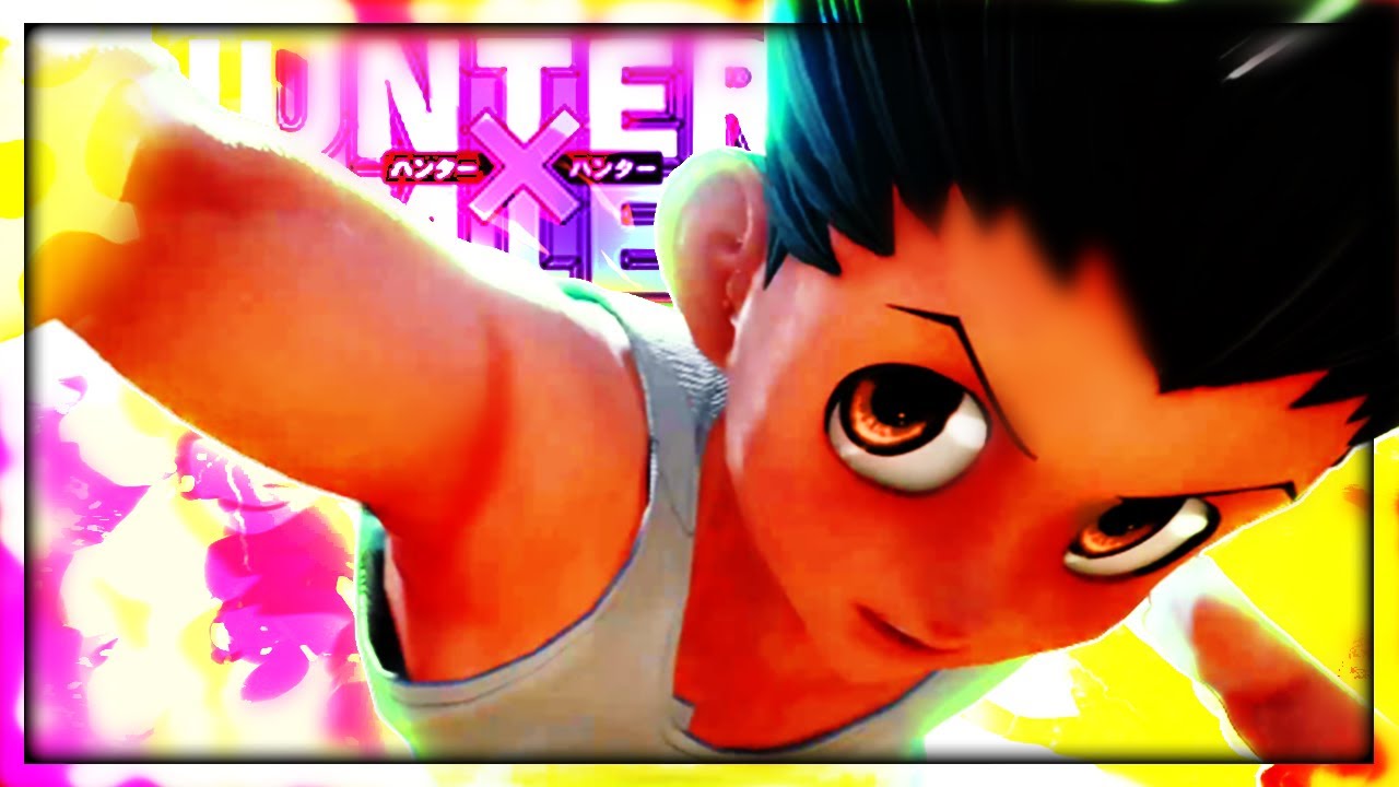 GON PLAYING JAJANKEN WHILE STOMPING ON GLUE EATERS IN JUMP FORCE - YouTube