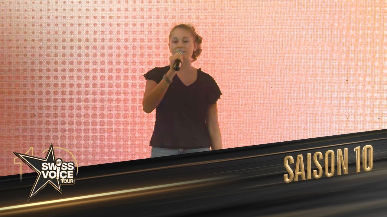 Clementine 13 ans - Swiss Voice Tour 2025, Parc du Rhône - YouTube