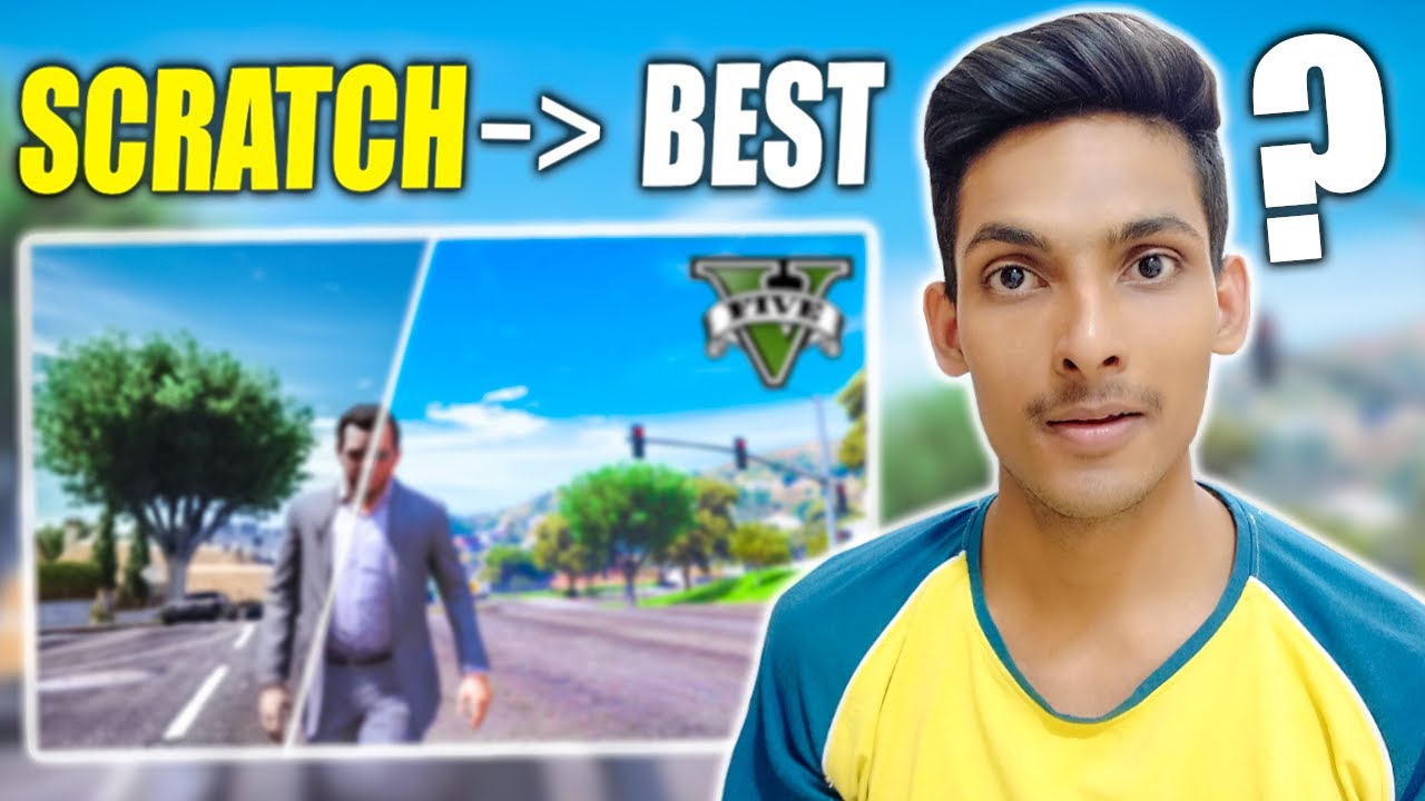 GTA 5 Graphics From Scratch to Insane Tutorial For Medium End PC ...