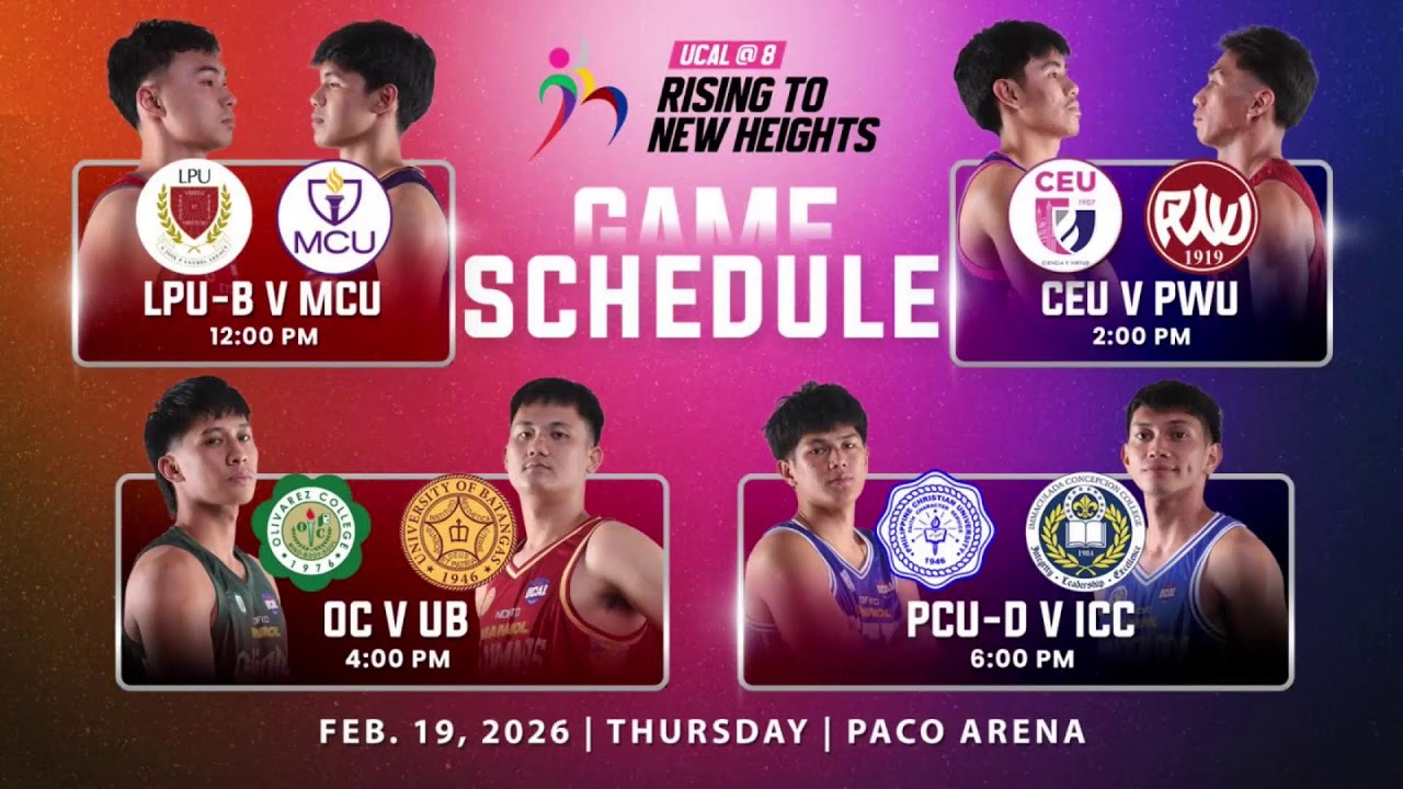[LIVE] UCAL Basketball | DC vs LPU-B | Feb 16, 2026 - YouTube