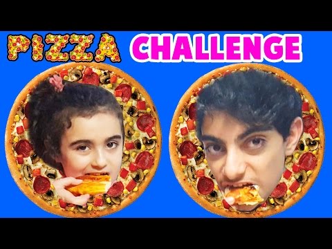 MİRA VE EGE PİZZA CHALLENGE ( Umikids Eğlenceli Kapışma )