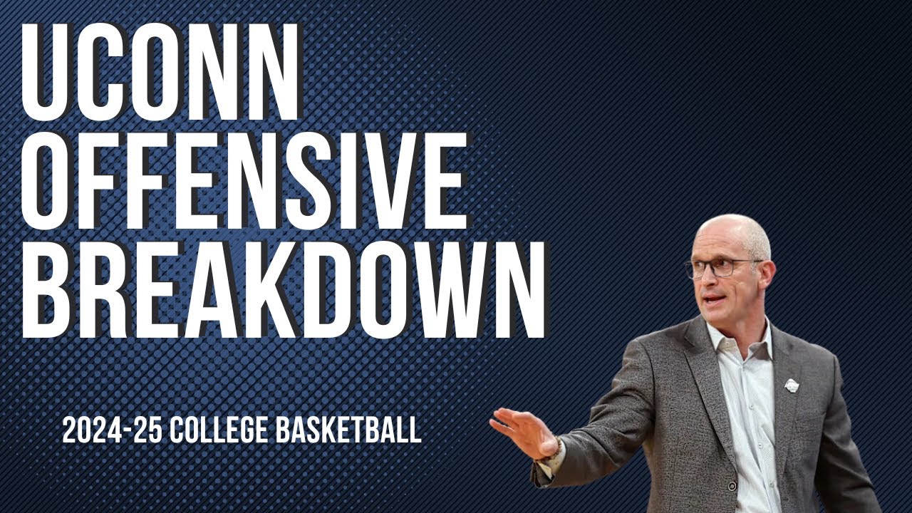 UCONN Offensive Breakdown! College Breakdown 2024-25! - YouTube