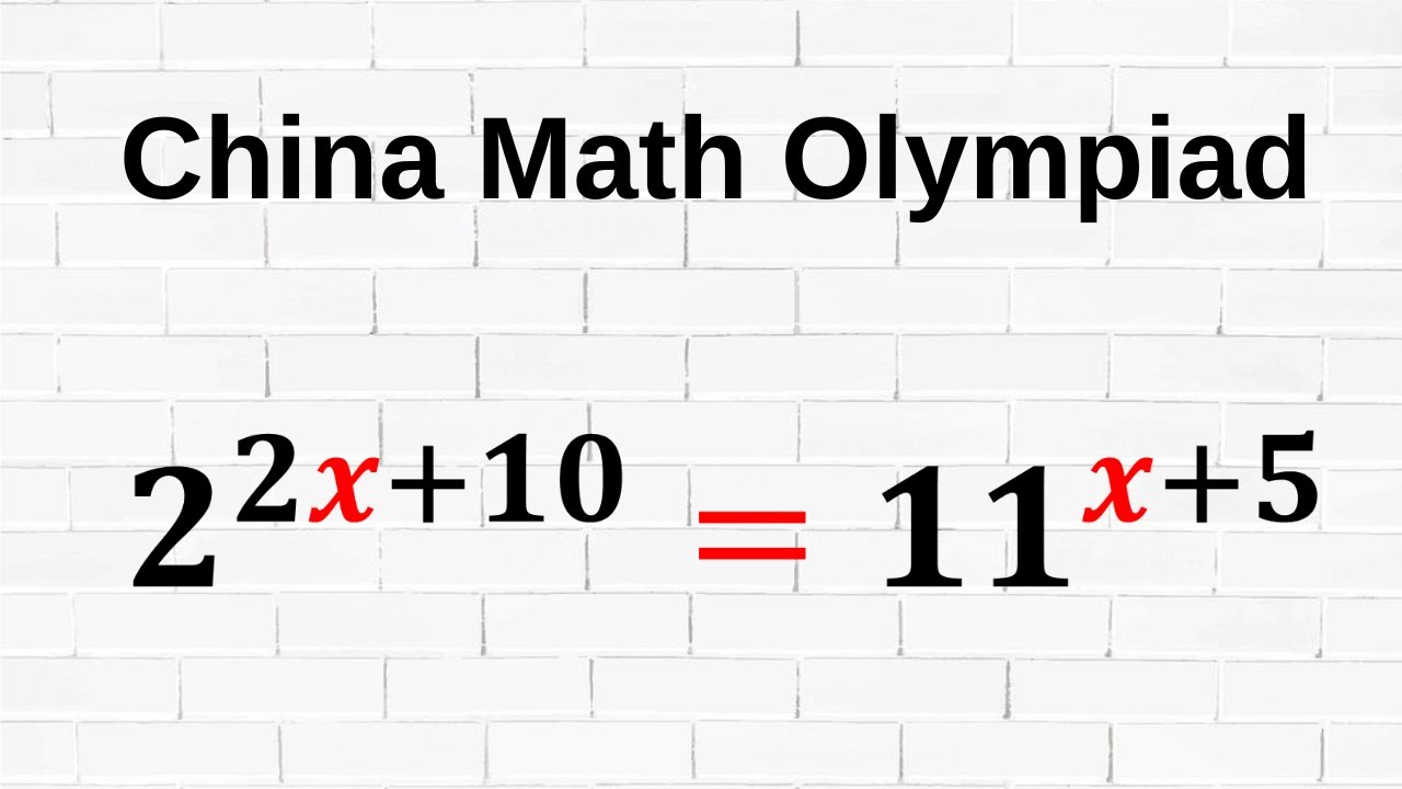 A Nice Tricky Exponential Problem | Hard Math Problem | Can you Solve ...
