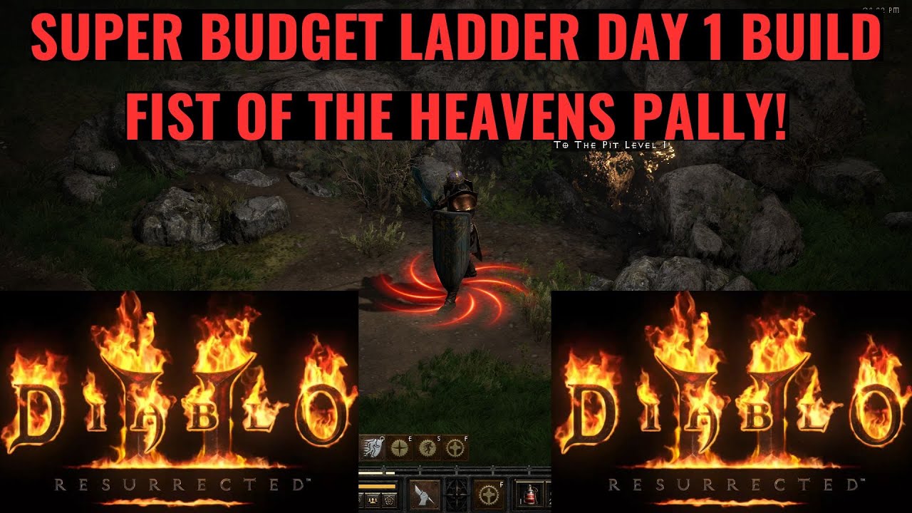 Diablo 2 Resurrected. D2R Online Ladder Day 1 Super Budget FoH Build ...