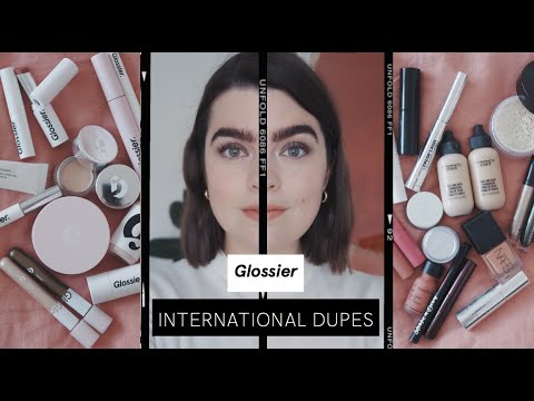 Glossier Worldwide-Available Dupes: Full Face Try-On | The Anna Edit
