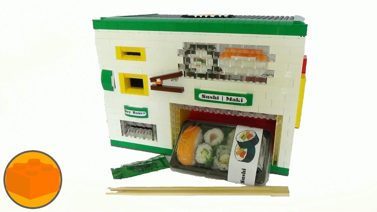 LEGO Sushi | Maki Vending Machine - YouTube