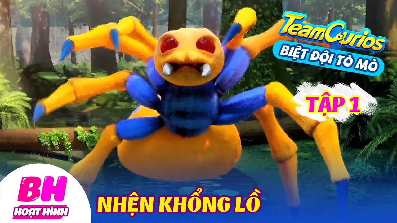 Team Curious - Biệt Đội Tò Mò Tập 1 - Nhện Khổng Lồ | Hoạt Hình Thiếu Nhi | Hoạt Hình Hay Nhất ...