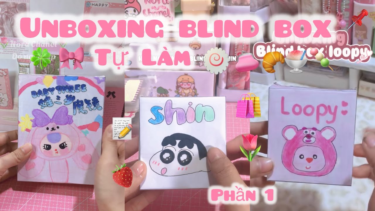 Video compilation🍓 Unboxing blind box DIY version / baby three ...