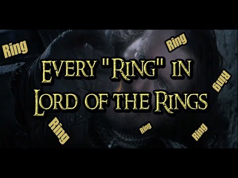 Lord of the Rings, but only the word "Ring" - YouTube