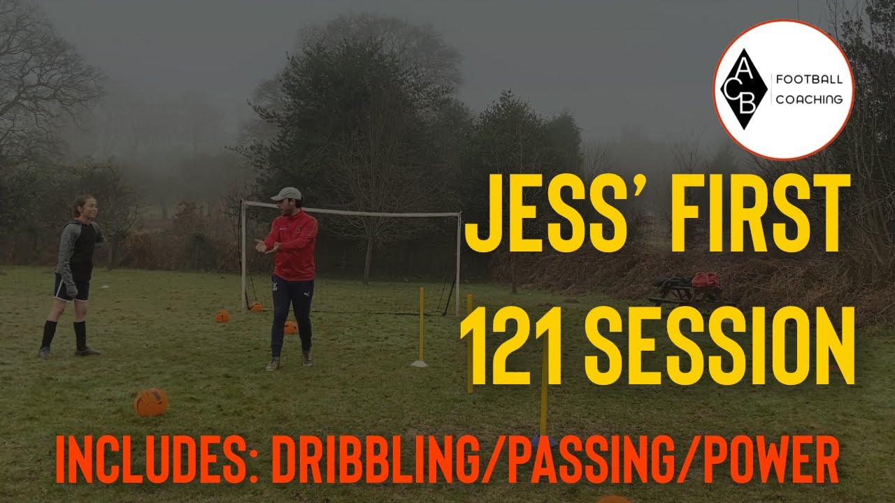 Jess' FIRST 121 SESSION | ACB Football Coaching 121 Coaching - YouTube