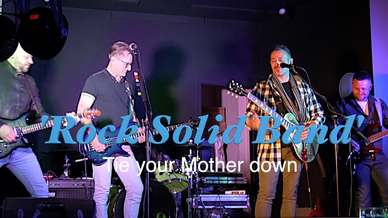 'Tie your mother down' live by 'Rock Solid Band' 27th February 2025 - YouTube
