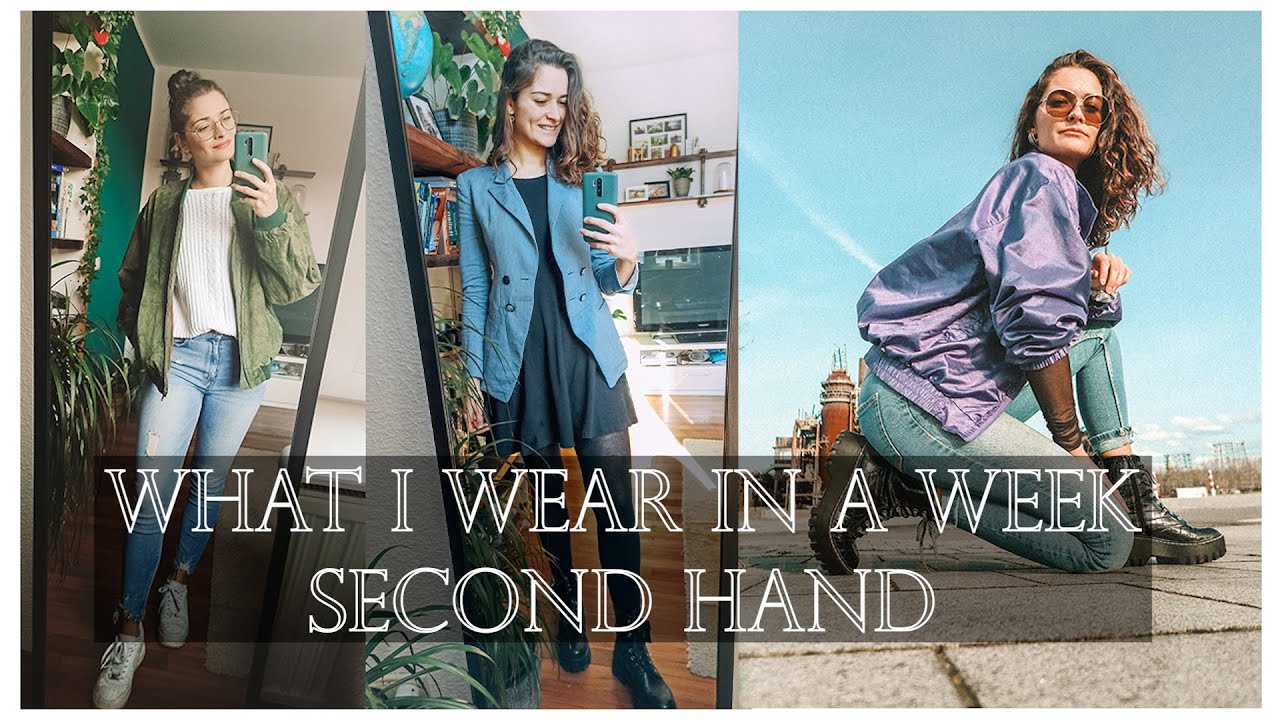 Outfit Inspiration - Second Hand || what I wear in a week - Second Hand ...