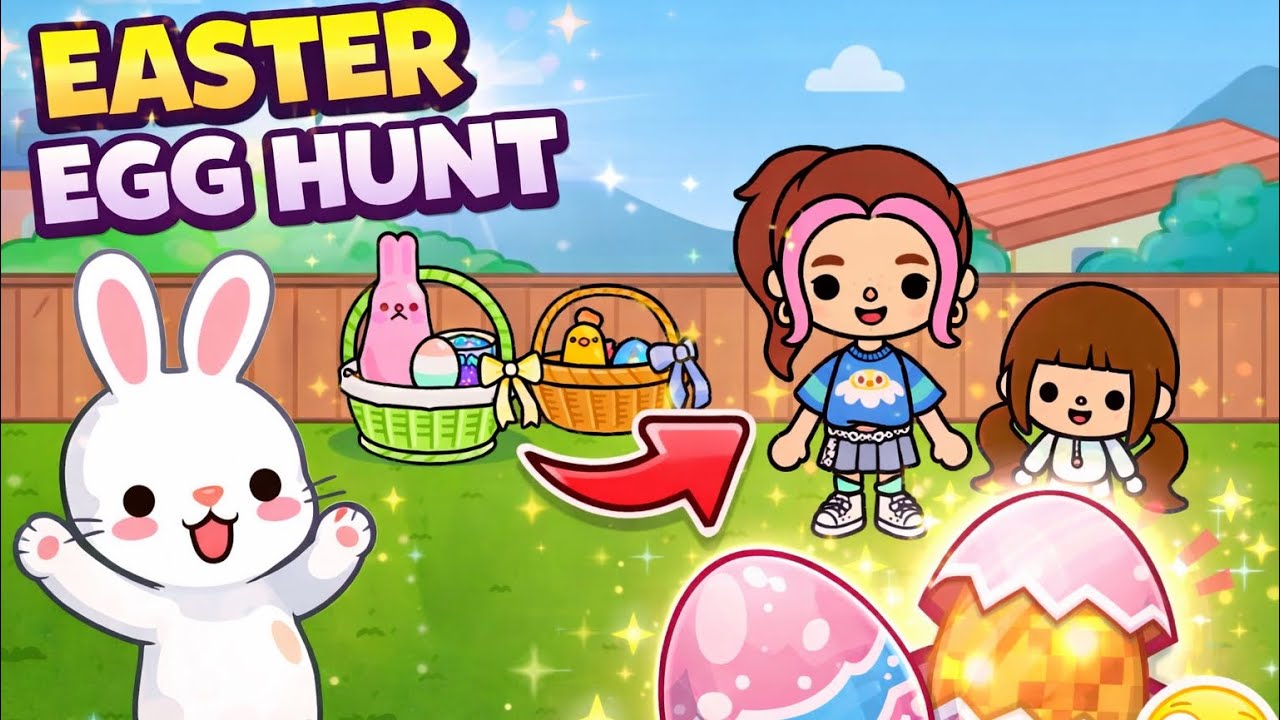 EASTER EGG HUNT SURPRISE!🐰🥚What did we find ?!😳 | Toca Boca Family ...