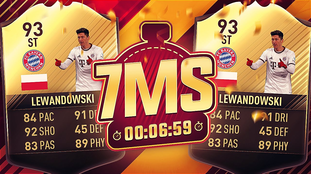 93 Inform Lewandowski 7 Minute Squad Builder Fifa 17 Ultimate Team