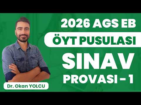 2026 AGS Eğitim Bilimleri ÖYT Pusulası - Sınav Provası 1 - Dr. Okan YOLCU