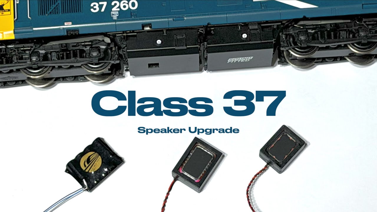 Improving The Bachmann Class 37 DCC Sound Deluxe, New Speakers And A ...