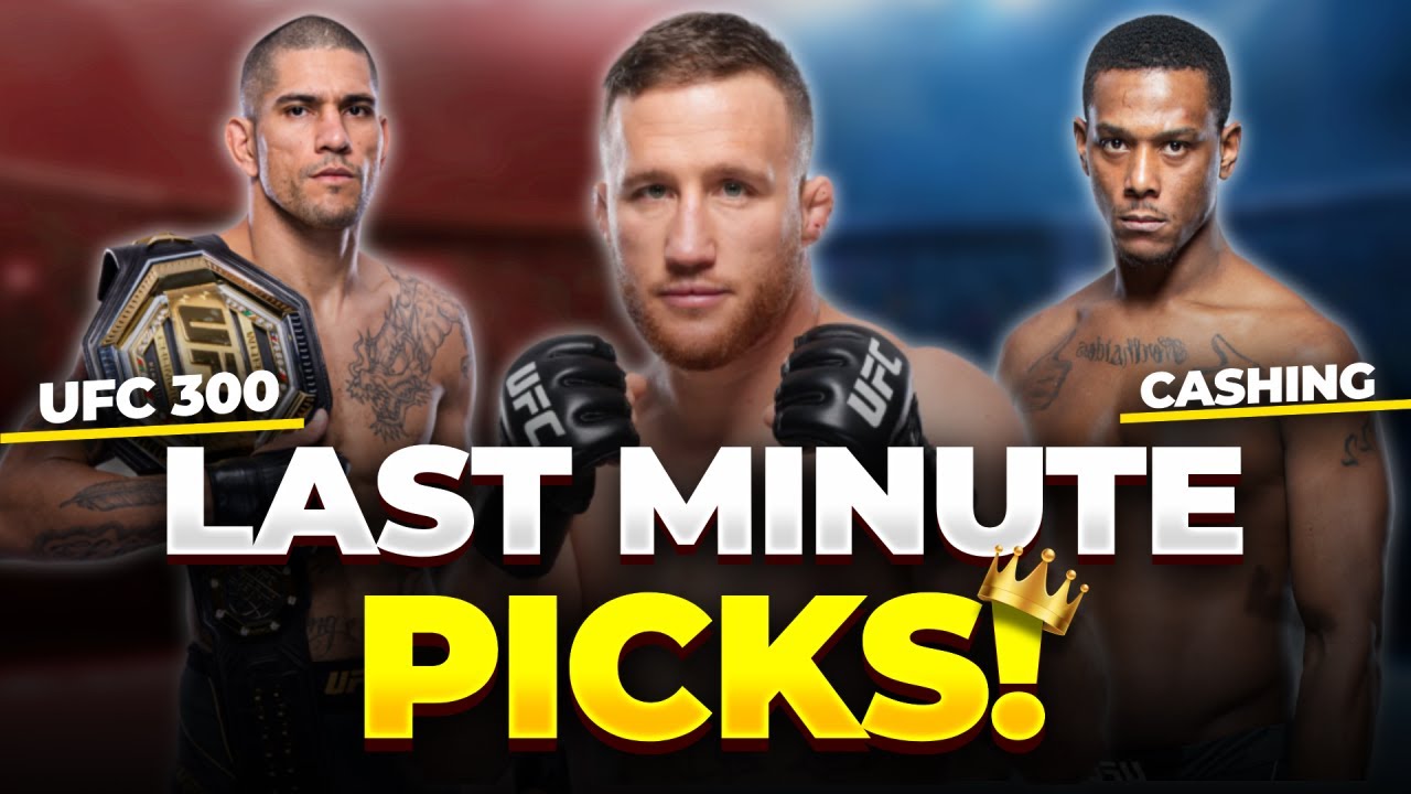 UFC 300: Final Predictions For UFC 300 | Alex Pereira Vs Jamahal Hill ...