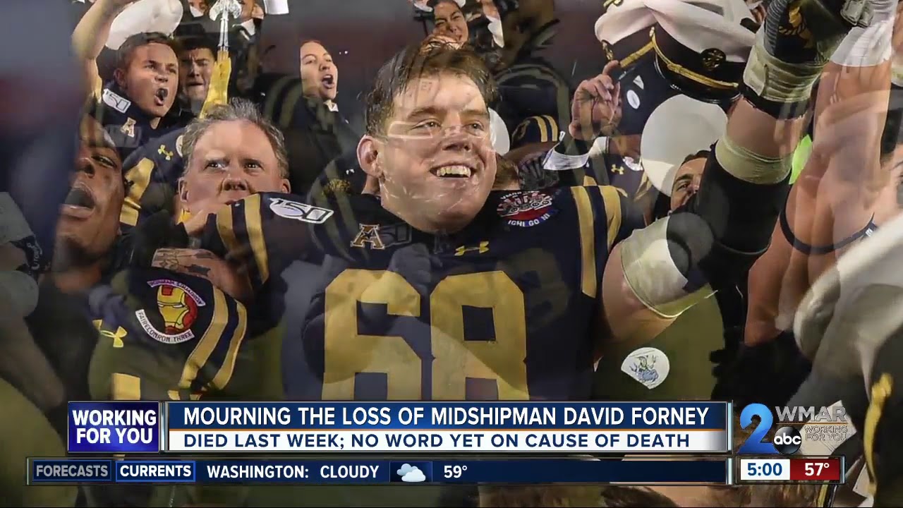 Mourning the loss of Midshipman David Forney - YouTube