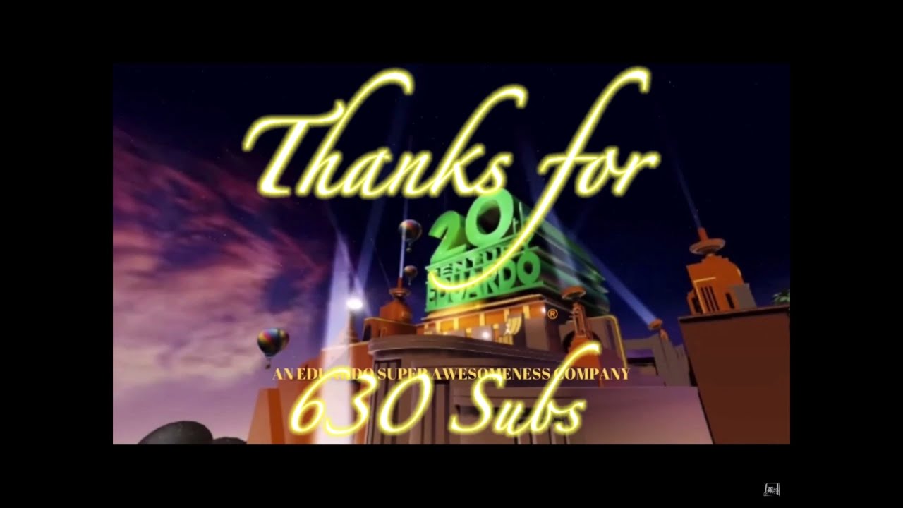 Thank you for 630 subscribers - YouTube