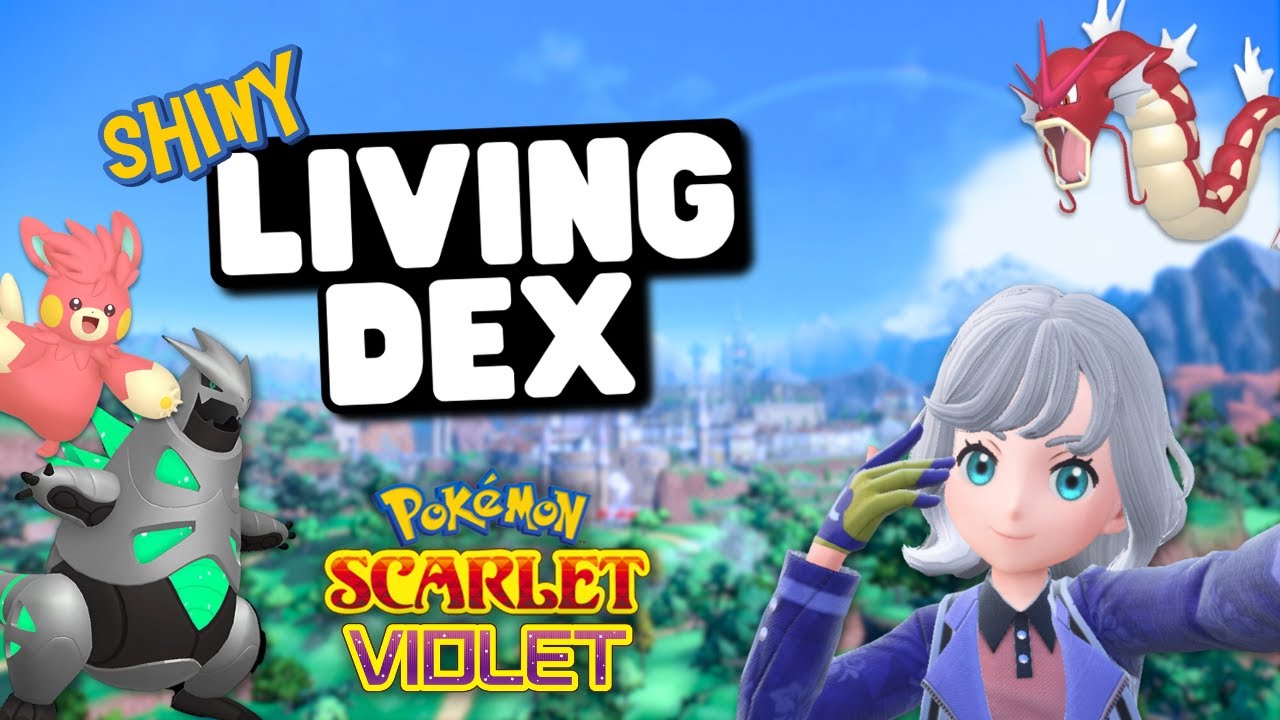 *LIVE* Working on the Shiny Living Dex! | Pokemon Scarlet and Violet ...