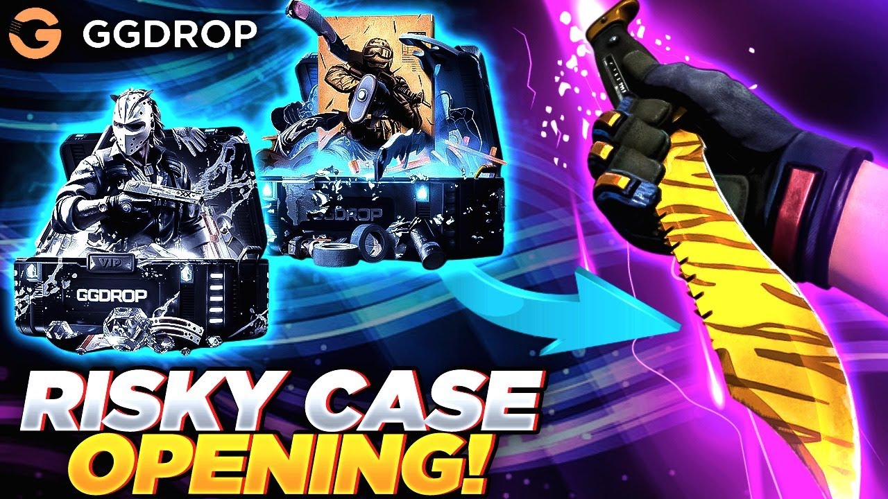 GGDROP RISKY CASE OPENING WITH EXPENSIVE CASES!!!?| GGDROP PROMO CODE 2025|GGDROP CASE OPENING ...