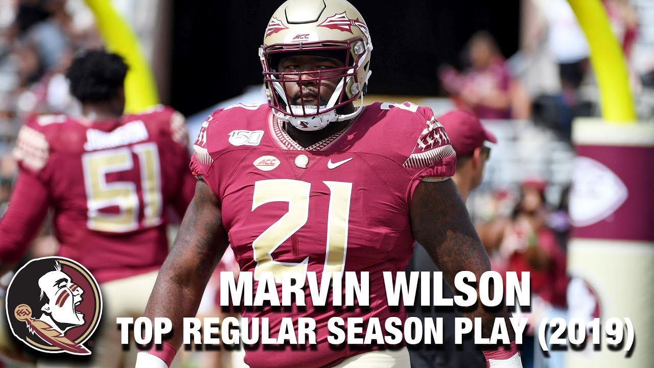 Florida State DL Marvin Wilson | 2019 Top Regular Season Play - YouTube