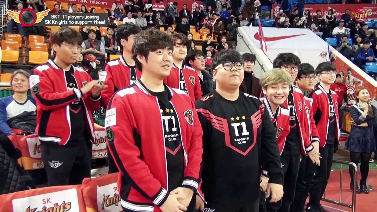 EP56. SKT T1 players joining SK Knights to support them! The second ...