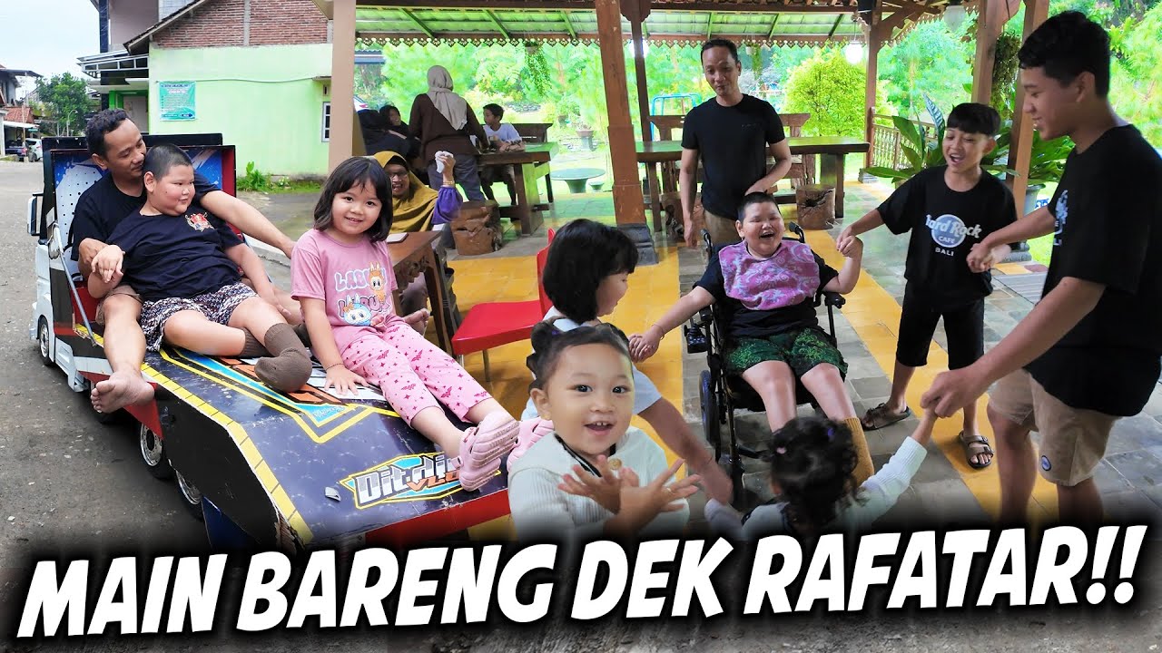 RAFATAR (ANAK SPESIAL) MAIN KE TEMPAT DITDIM!! KEMARIN BELUM PUAS MAIN ...